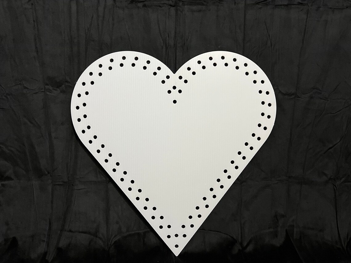 WS2811 12v Smart LED Heart Prop - 50 or 100 LED - Light Show Prop ...