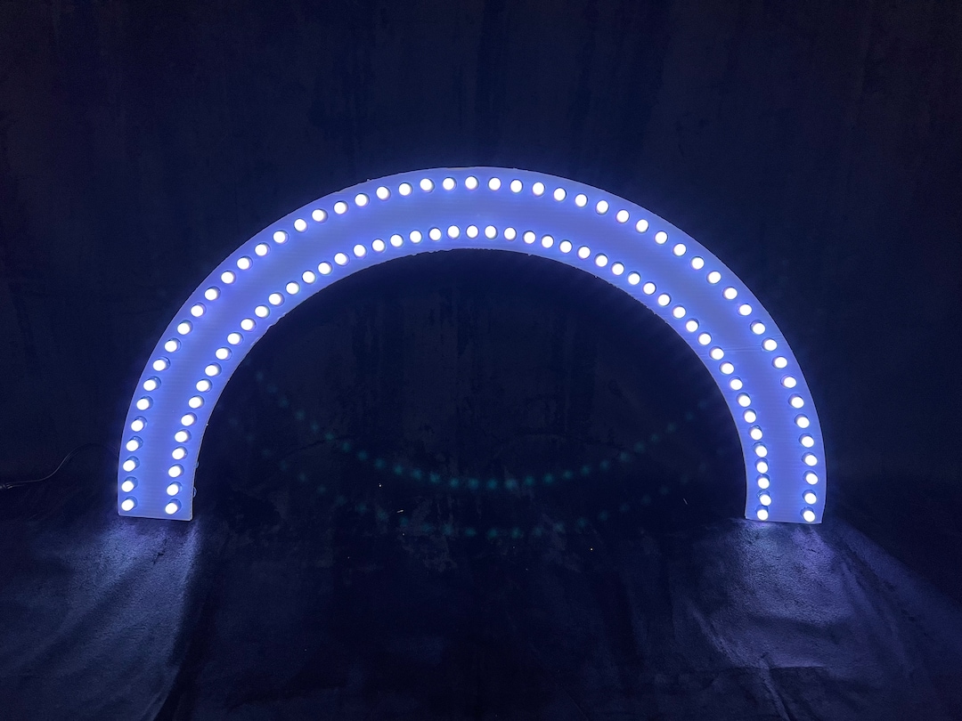 WS2811 12v Smart LED Arch Prop - 50 or 100 LED - Light Show Prop ...