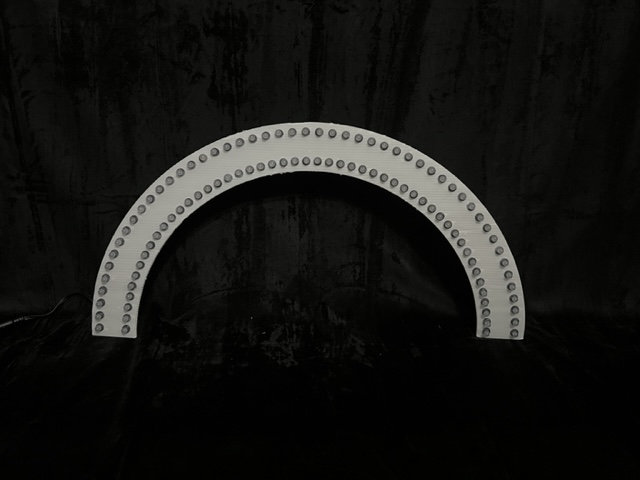 WS2811 12v Smart LED Arch Prop - 50 or 100 LED - Light Show Prop ...