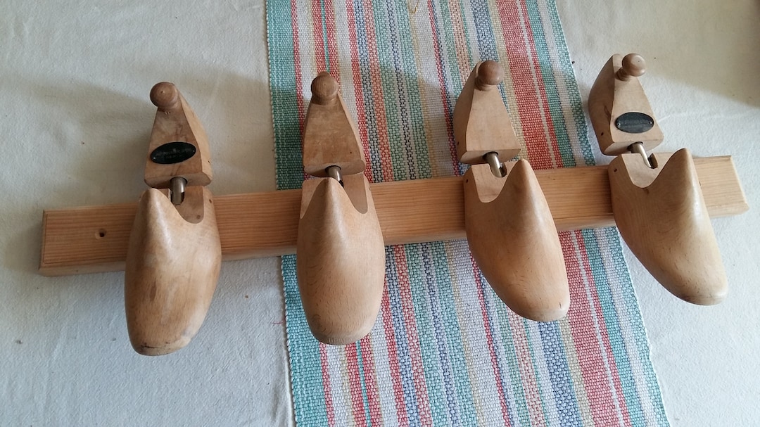 Vintage Shoe Last Coat Rack - Etsy