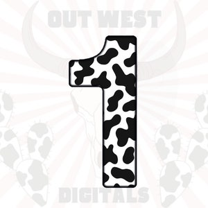 One Barnyard Birthday and Cow Print One Sublimation PNG Download ...