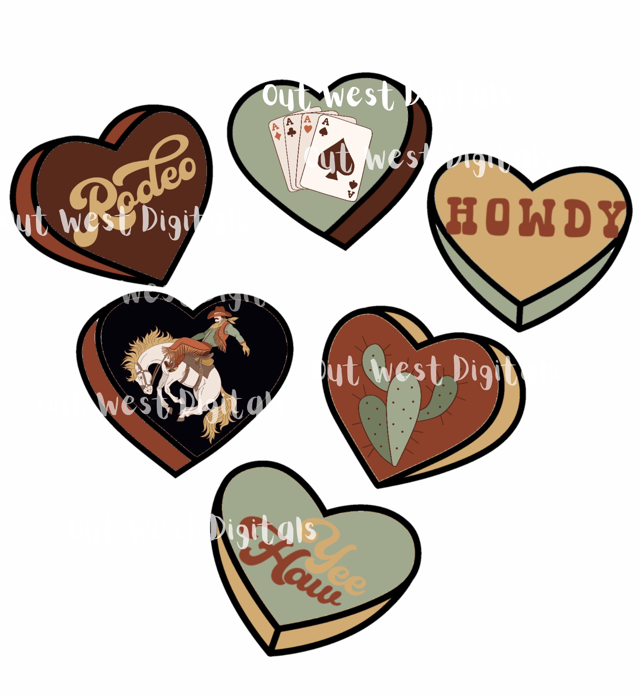 Rodeo Valentine Sublimation PNG Download ~ Clipart ~ Shirt Design ...