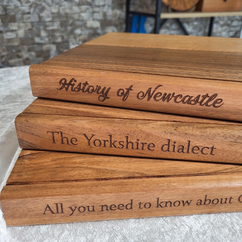 Book Shaped Cutting Board - Etsy