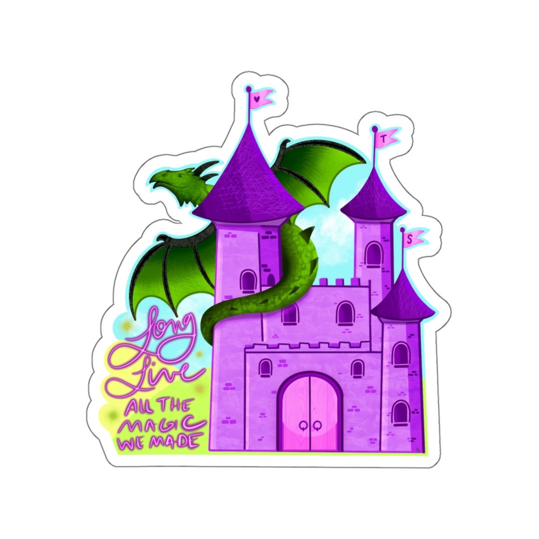Long Live Taylor Swift Speak Now Sticker With Castle and Dragon Light ...