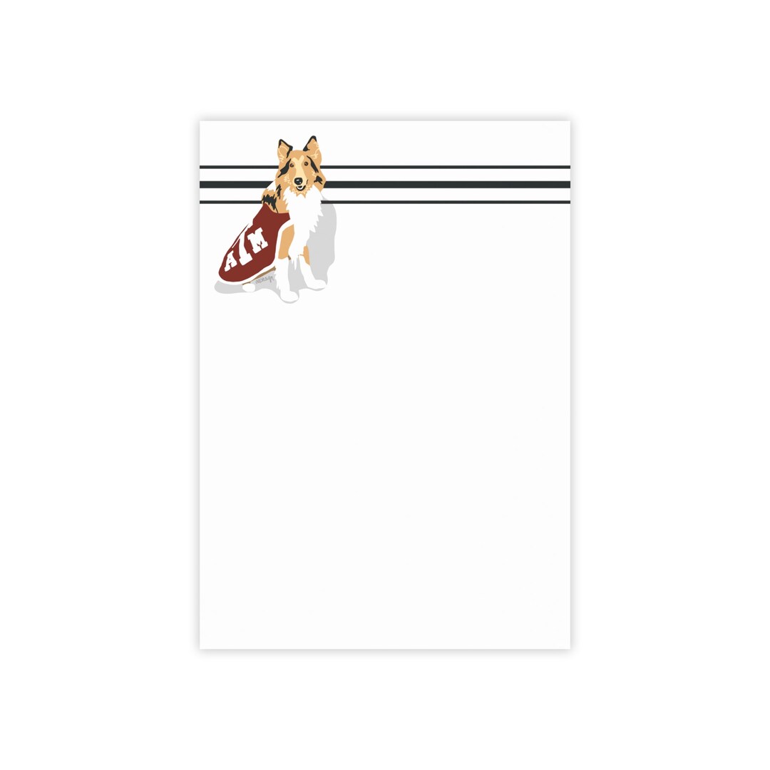 Maroon Dog Post-it® Note Pad, SZ: 4x6 - Etsy