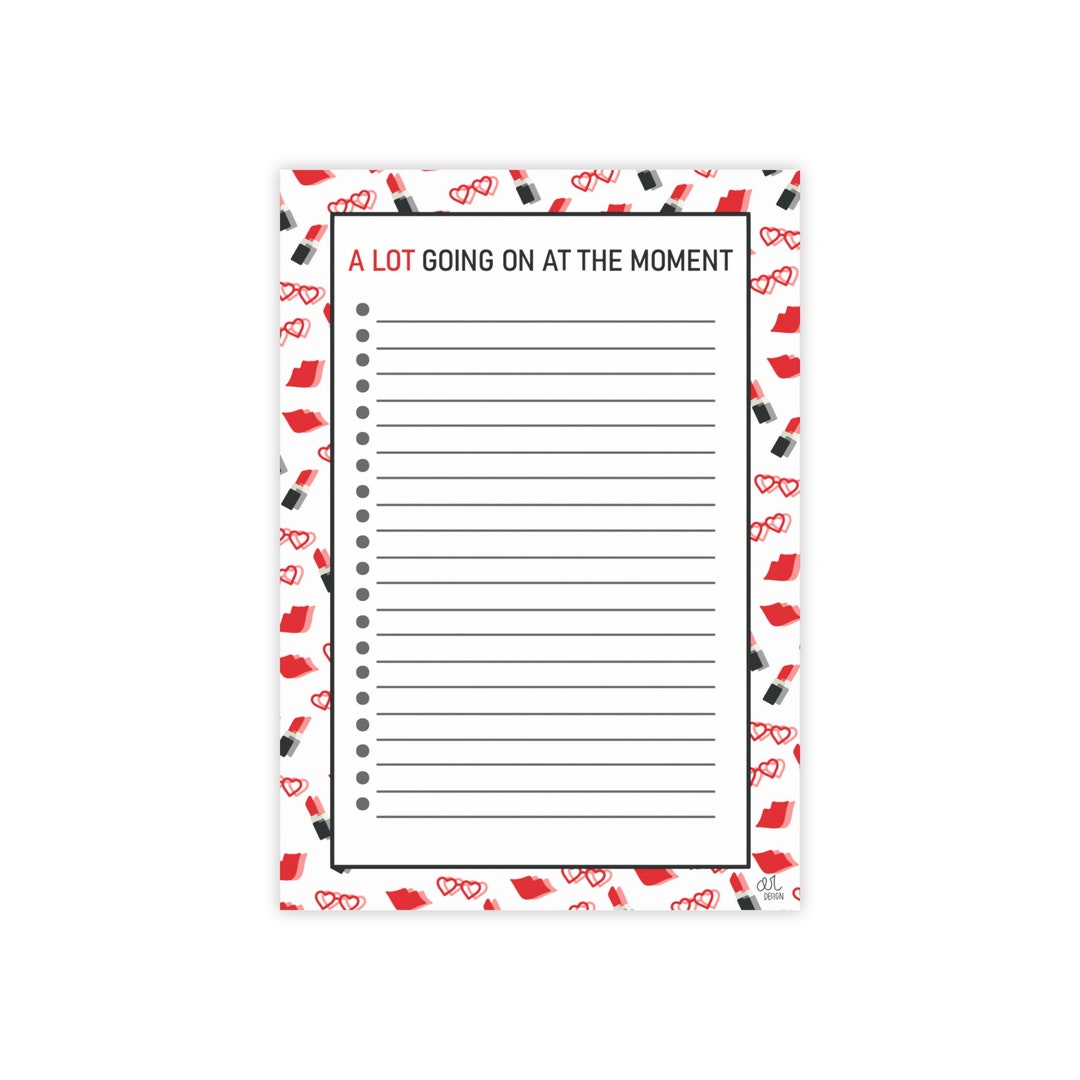 A Lot Going on at the Moment to Do List Sticky Notepad | Post-it® Note ...