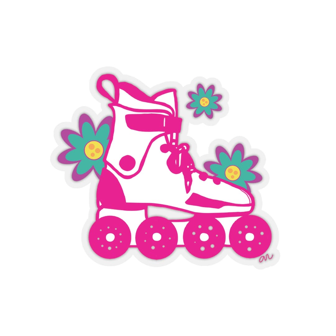 Girlie Iconic Rollerblade Sticker - Etsy