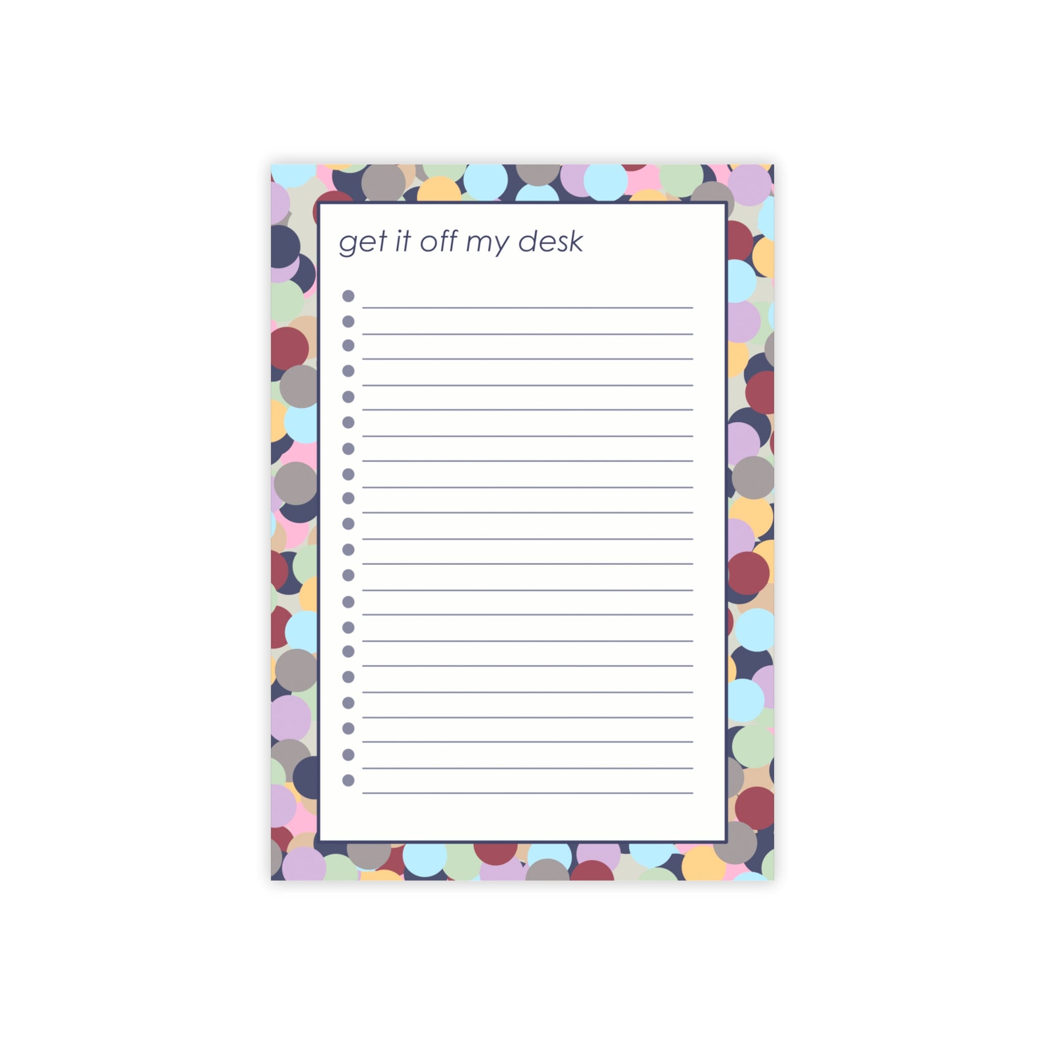 Eras Sticky Note | Get It off My Desk to Do List Sticky Notepad | Post ...