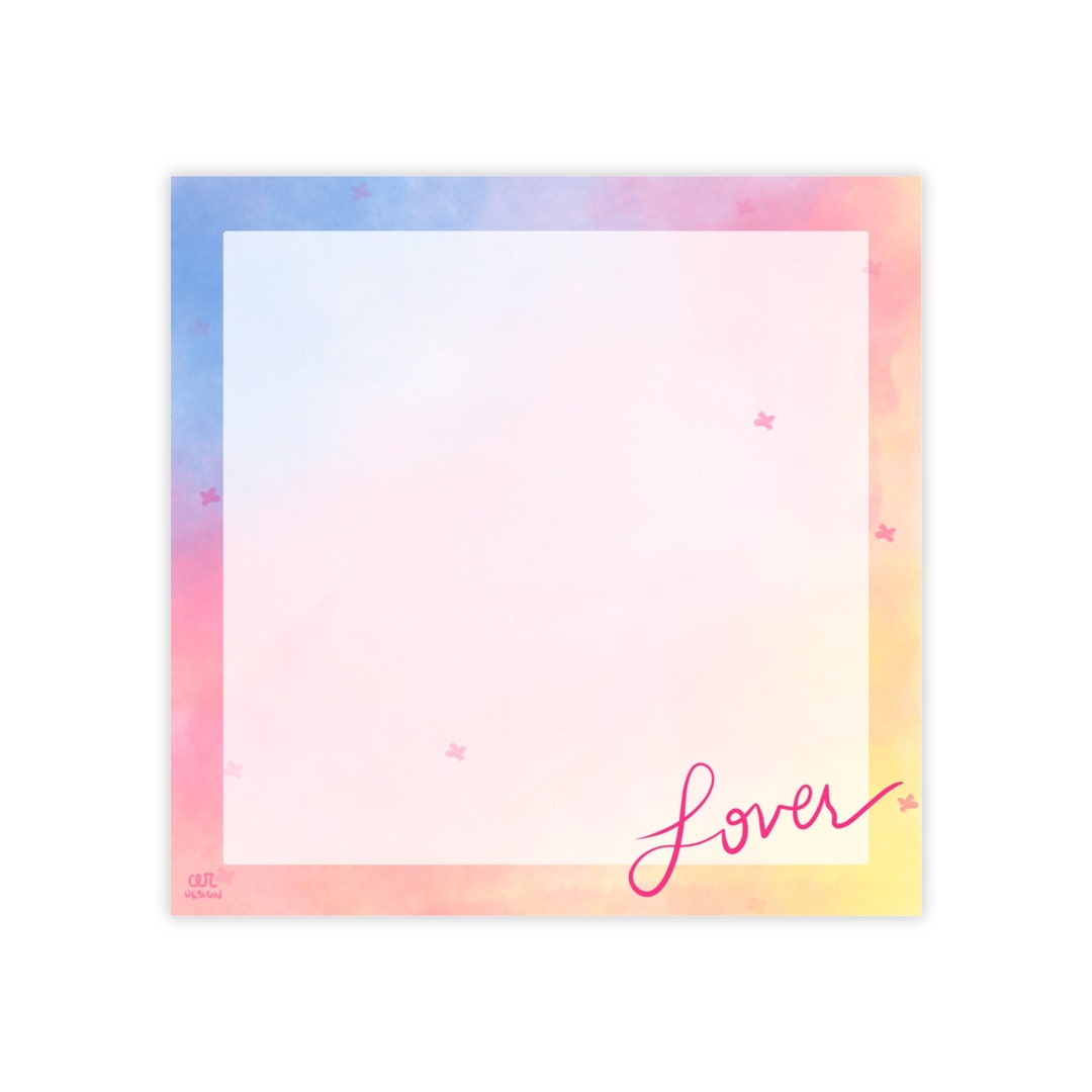 Lover Post-it® Note Pads | Sustainable Post-it Notes | Two Sizes: 3x3 ...