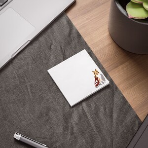 Dog Mascot Post-it® Note Pads | Two Sizes: 3x3, 4x4 - Etsy