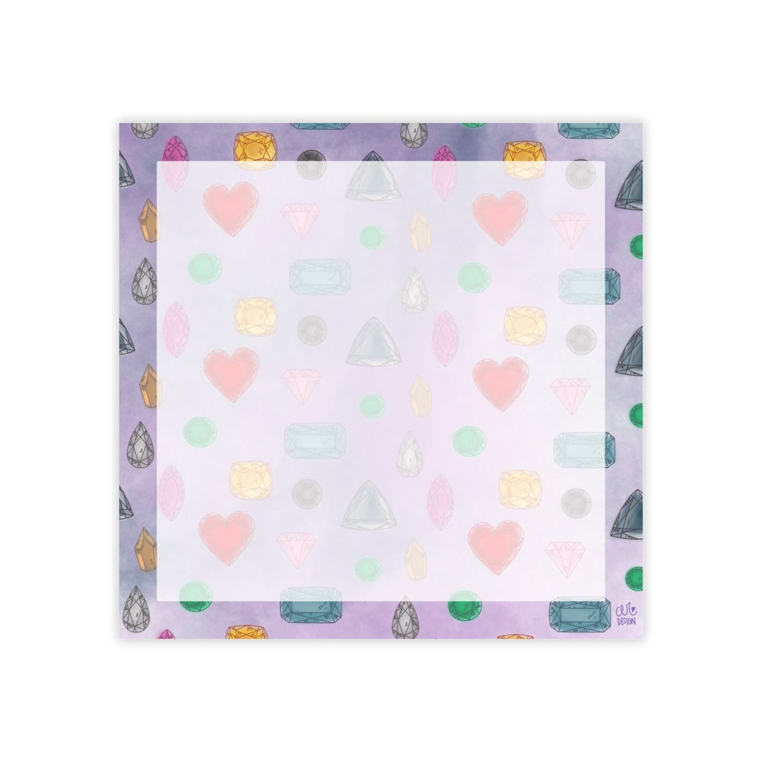 Bejeweled Gemstones Post-it® Note Pads Sustainable Post-it Notes Two ...