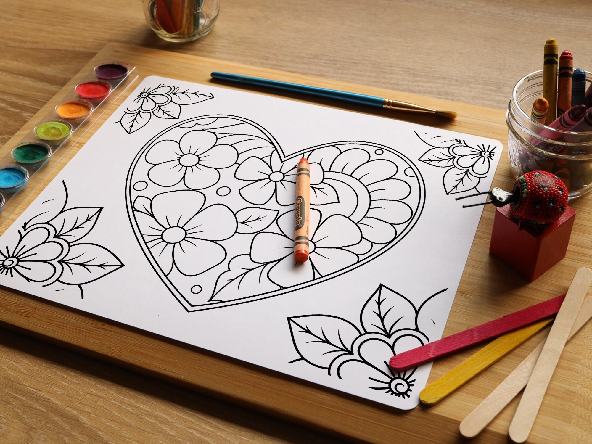 Valentine's Mini Pack, Preschool Printable, Homeschool Activity ...