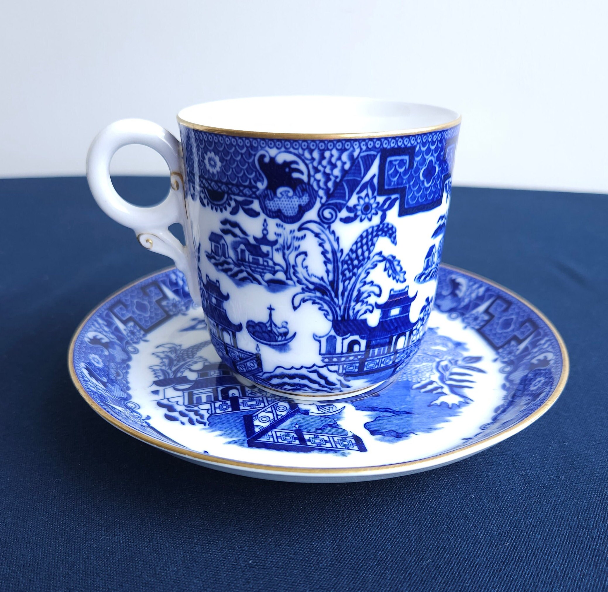 Antique 1905 Trio Royal Worcester Tea Cup With Saucer and Side Plate ...