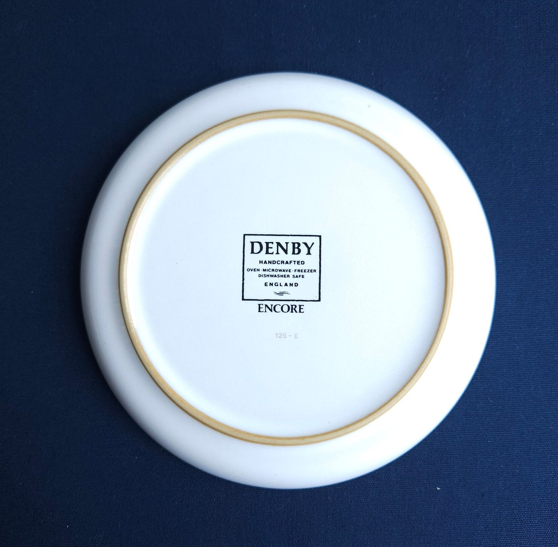 Denby Pottery - Encore Pattern - Coffee Cup & Saucer - Tea / Side Plate ...