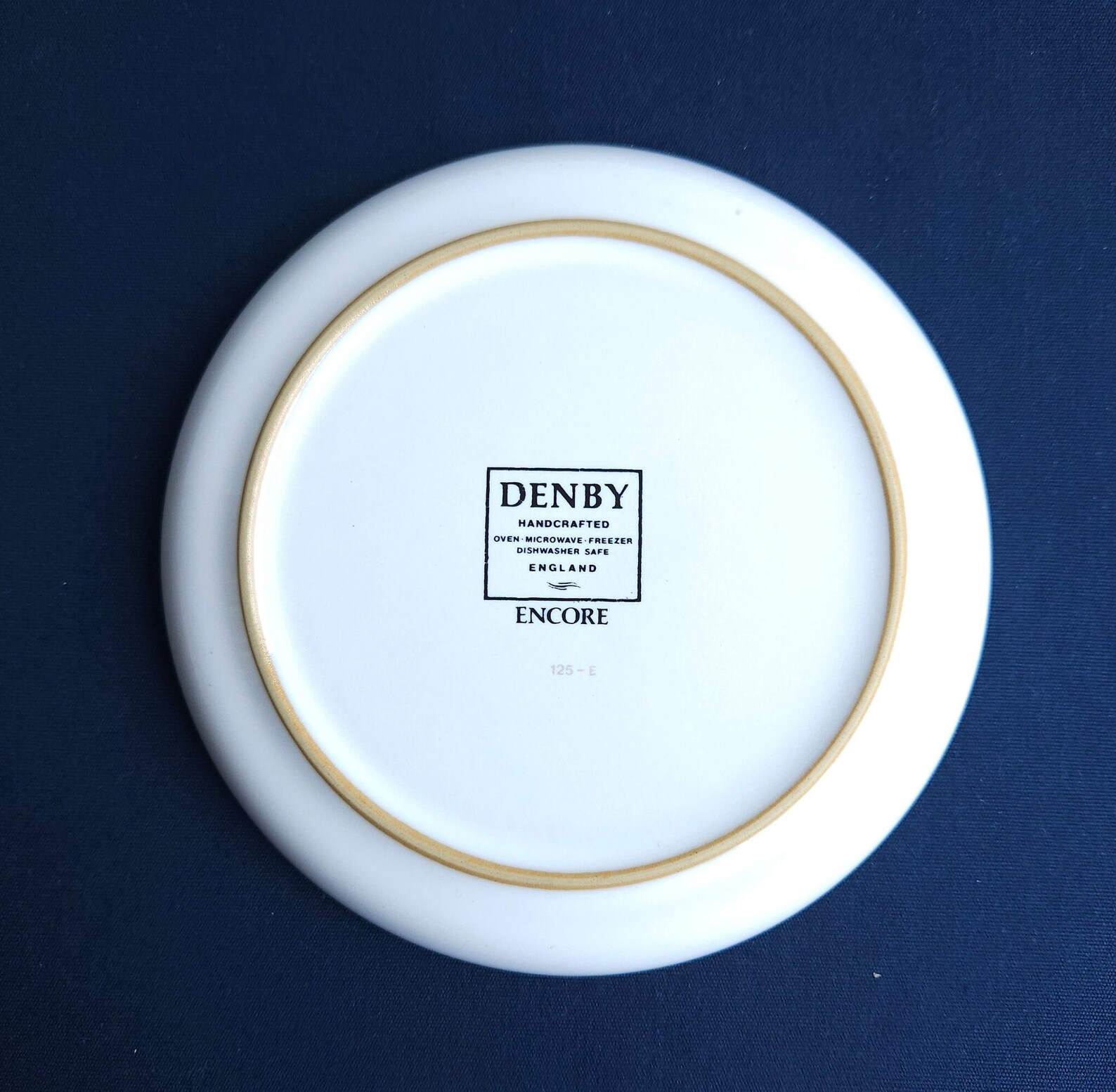Denby Pottery - Encore Pattern - Coffee Cup & Saucer - Tea / Side Plate ...