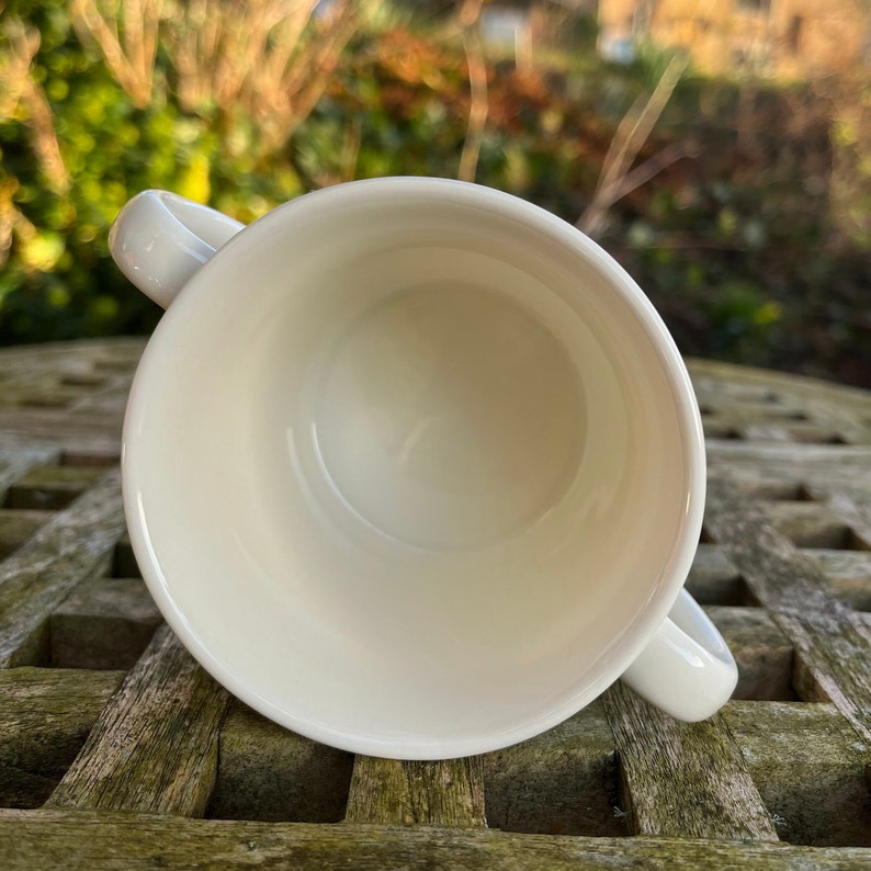 Vintage Two Handled Mug Bunnykins by Royal Doulton, Christening Pattern ...