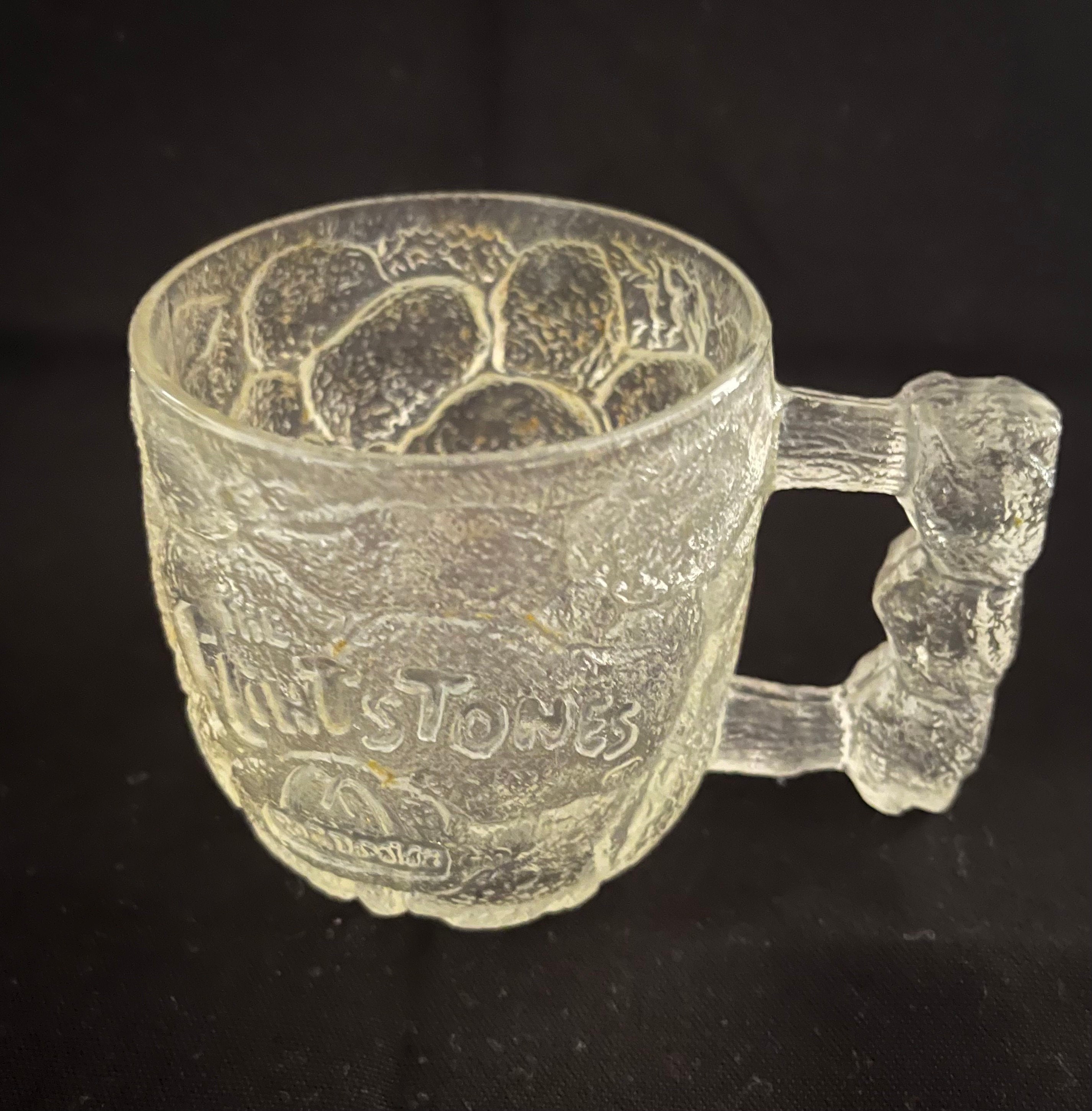 Mcdonalds Flintstones Rocky Road Glass Mug - Etsy