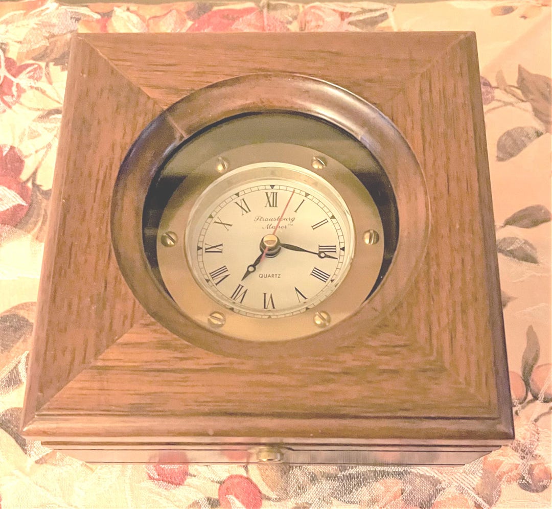 Strausbourg Manor Quartz Pop-up Clock - Etsy