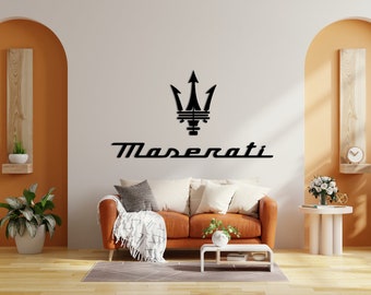 Metal Maserati Sign - Etsy