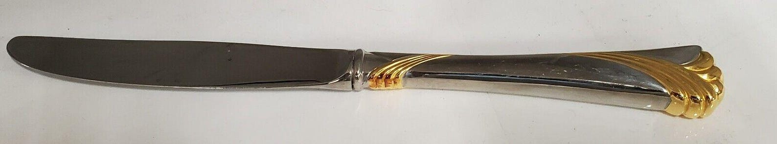 Set of 5 Lenox Kelly Gold stainless, Gold Accent Knives - Etsy
