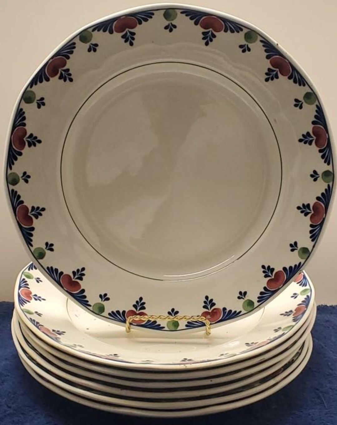 Set of 7 Adams Veruschka Dinner Plates LK - Etsy