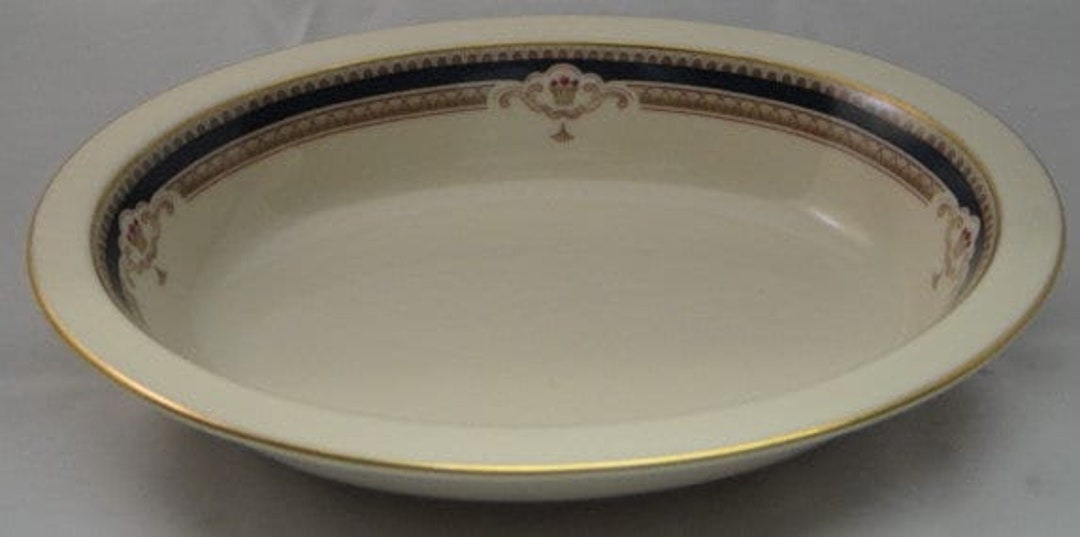 Lenox Buchanan 9 Oval Vegetable Bowl imperfect 2nd Quality - Etsy