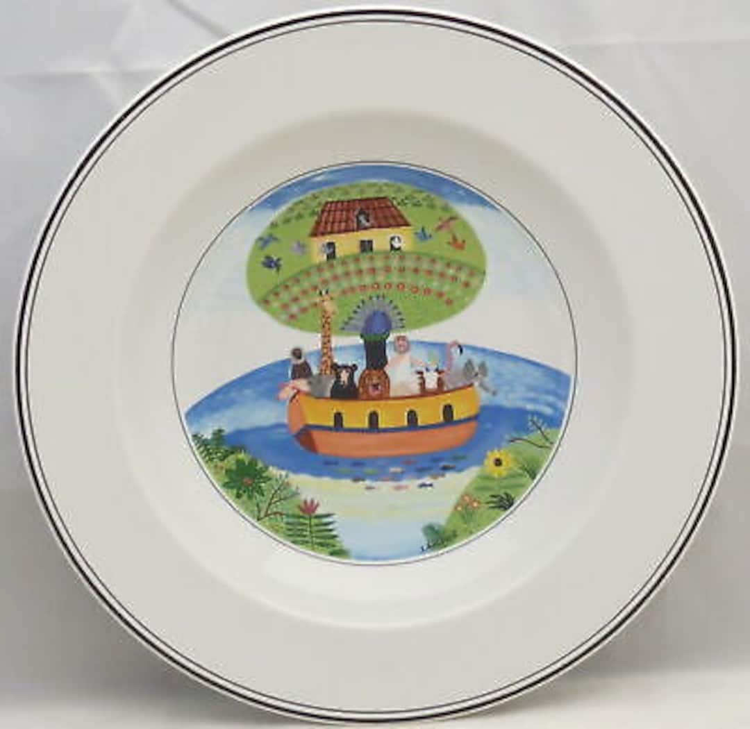 Set of 2 Villeroy & Boch Design Naif Rim Soup Bowls NOAH'S ARK - Etsy