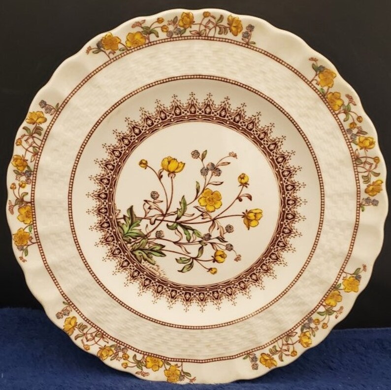 Set of 4 Spode Buttercup Salad Plates - Etsy