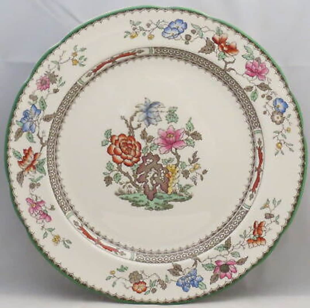 Set of 4 Copeland Spode Chinese Rose Dinner Plates - Etsy