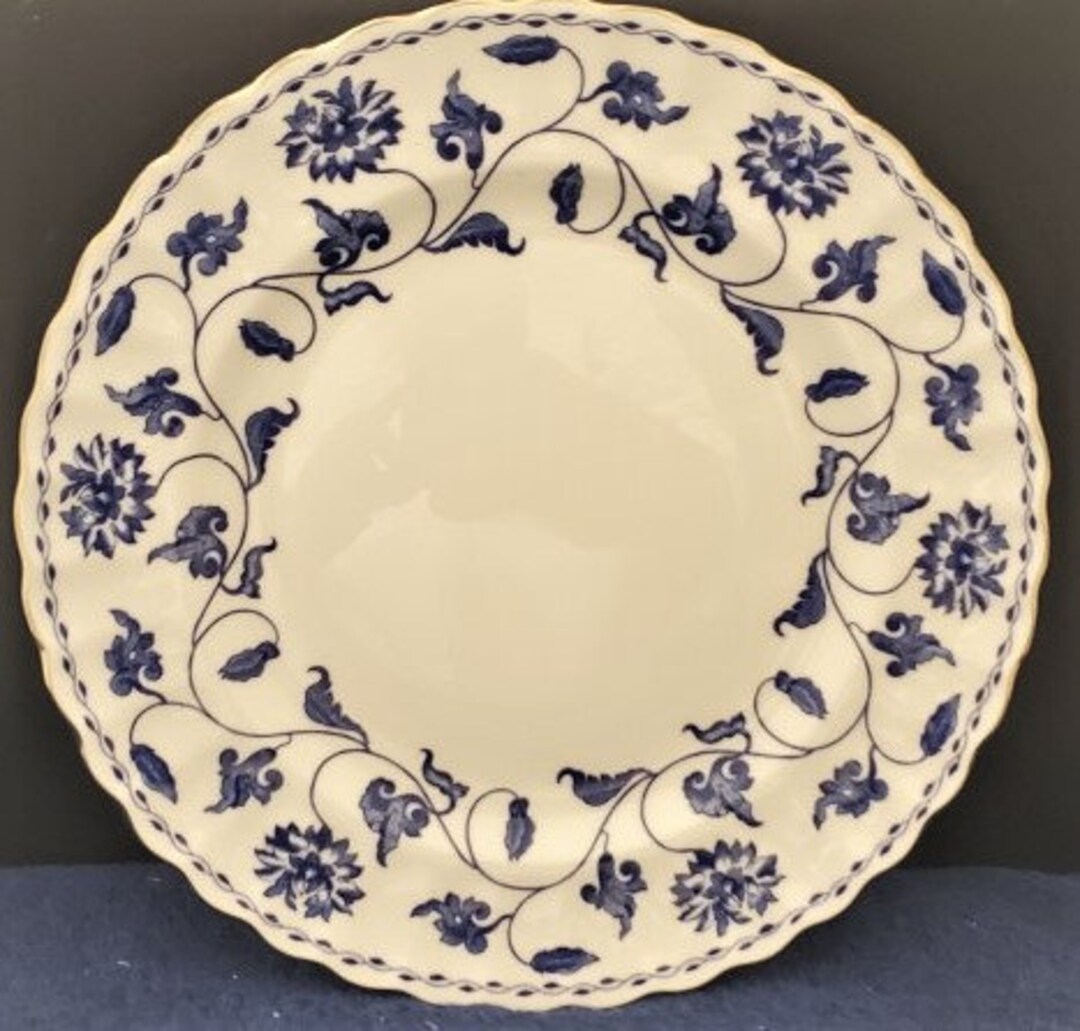 Spode Colonel Blue Platinum Bread & Butter Plate - Etsy