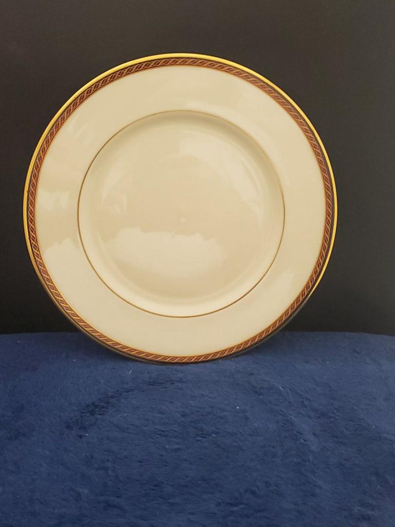 Set of 5 Lenox Monroe Dinner Plates - Etsy