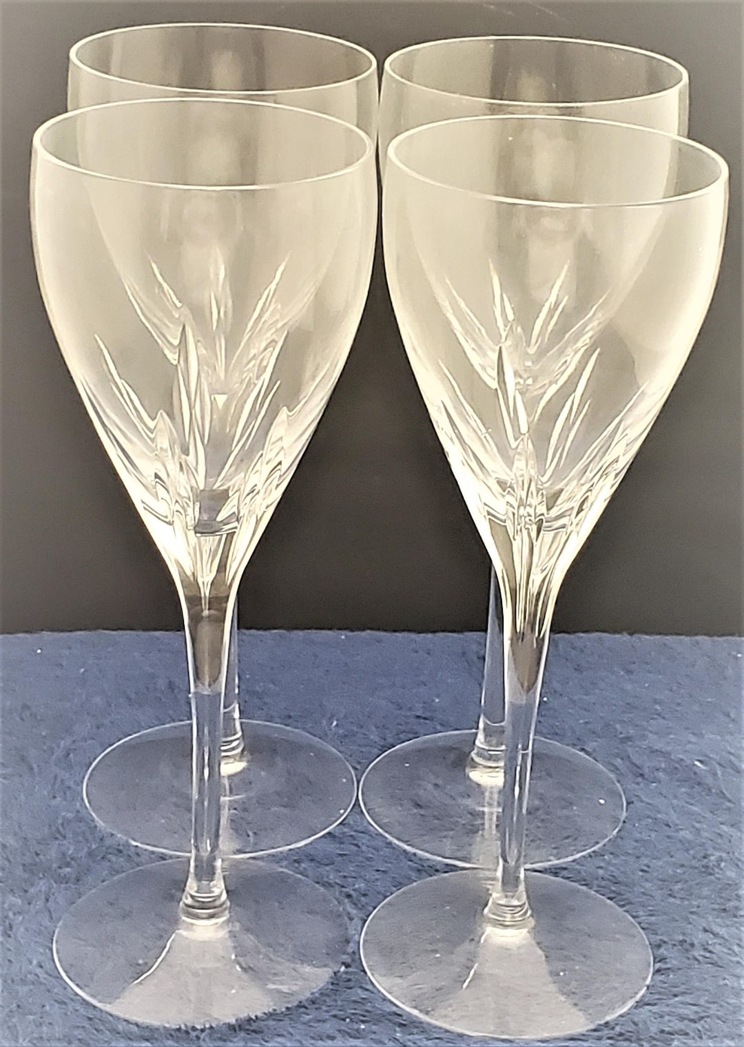 Set of 4 Lenox Firelight-clear Water Goblets - Etsy