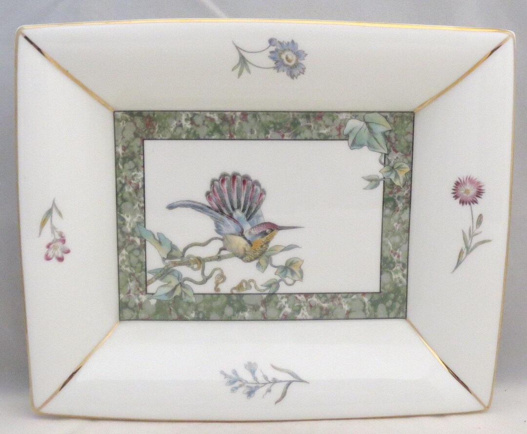 Wedgwood Humming Birds Rectangular Tray - Etsy