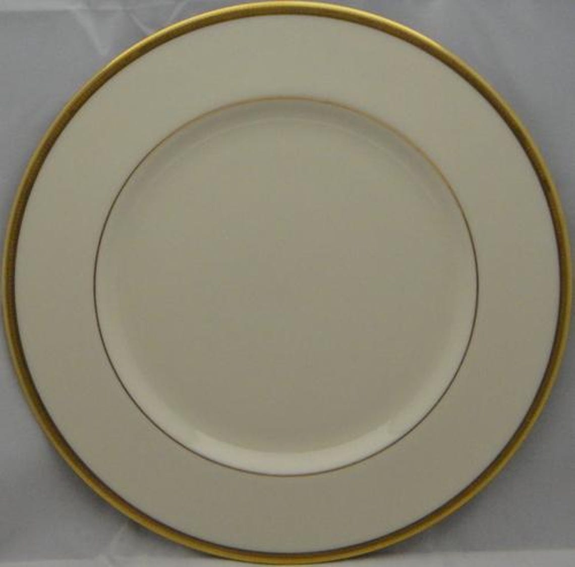 Set of 6 Lenox Tuxedo (gold Backstamp) Dinner Plates (imperfect) - Etsy