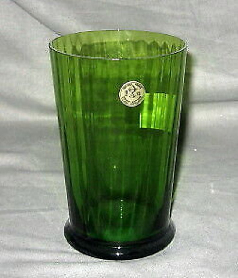 Set of 5 Portieux Norma Green Iced Tea Glasses - Etsy