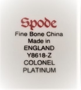 Spode Colonel Blue Platinum 9 Oval Vegetable Bowl - Etsy