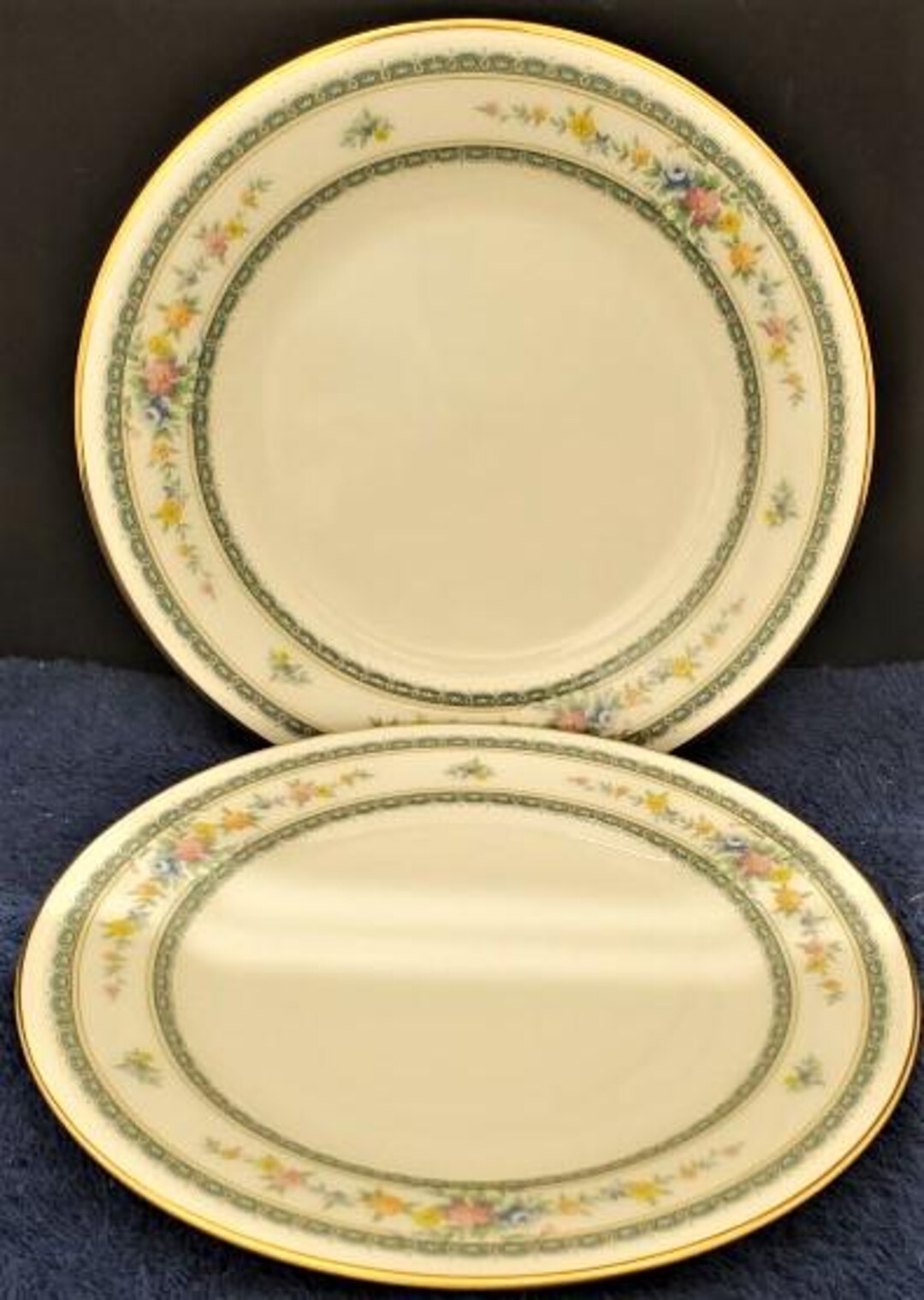 Set of 2 Noritake Amenity Dinner Plates LK - Etsy