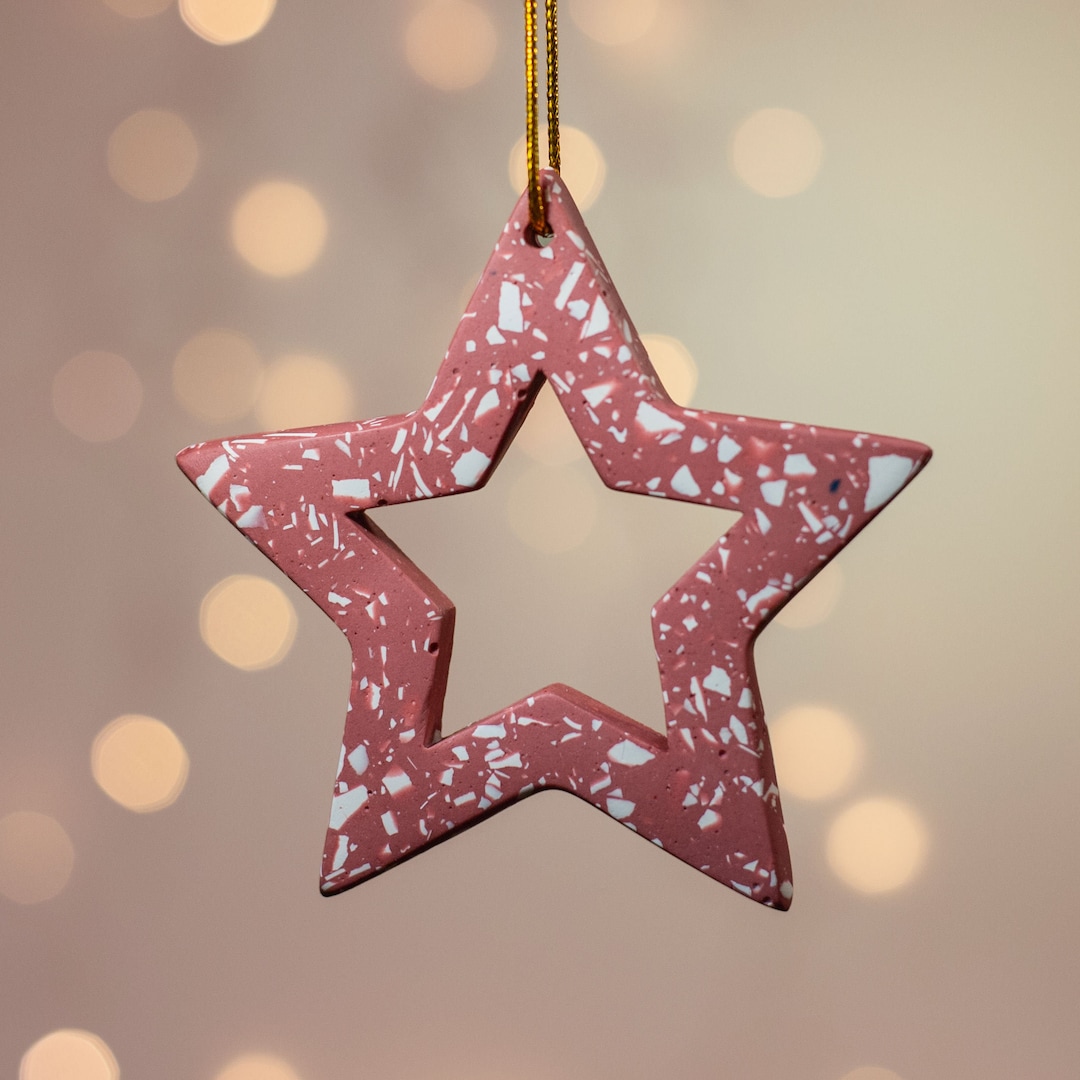 Star Christmas Ornament, Star Tree Decor, Star Holiday Ornament ...