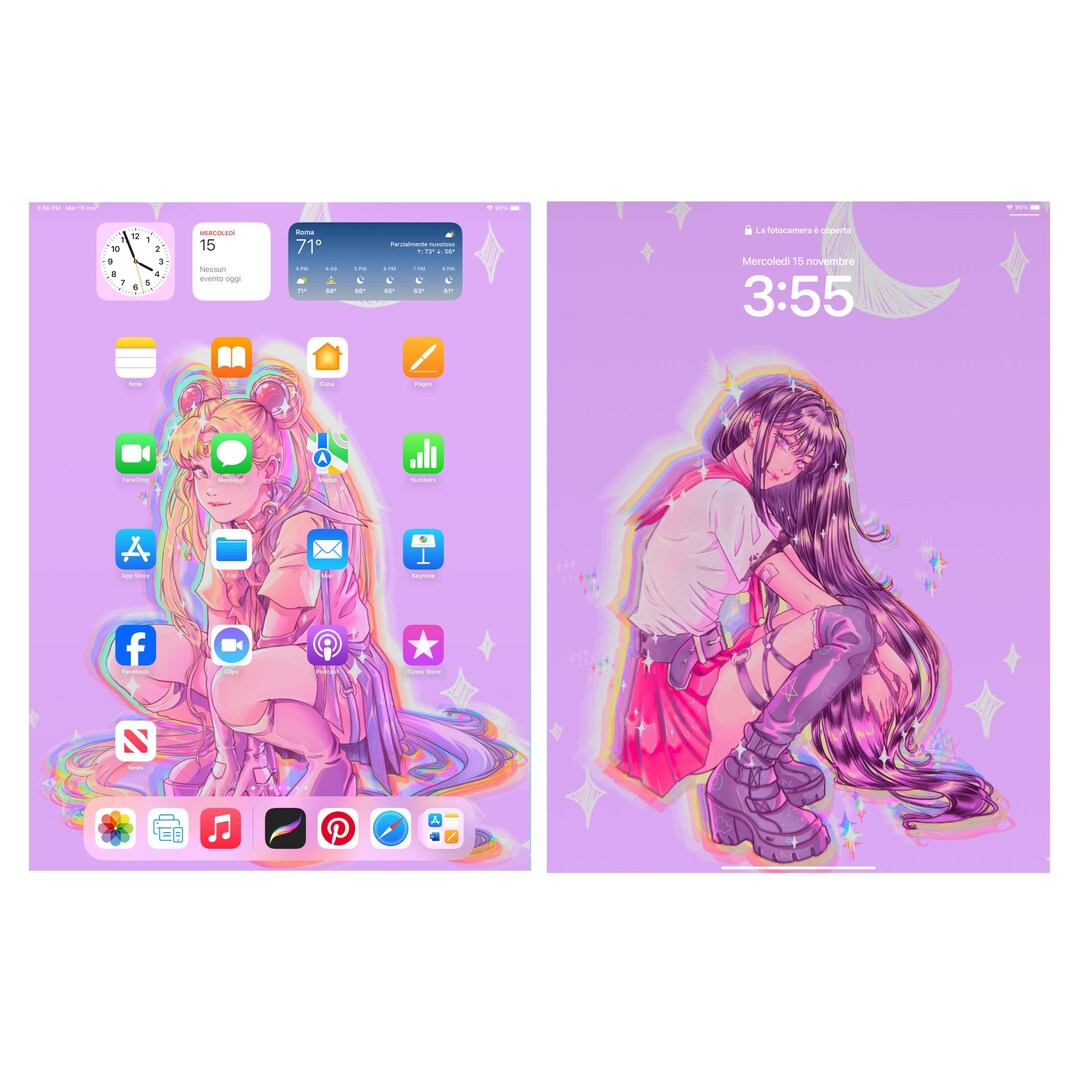 Sailor Moon Prisma Wallpaper - Etsy