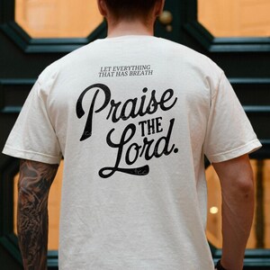 Praise the Lord Shirt, Christian Men Tshirt, Apparel, Faith Based ...