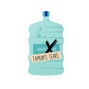 Tamlin's Tears ACOTAR Sticker, SJM Stickers, Velaris Sticker, ACOTAR ...