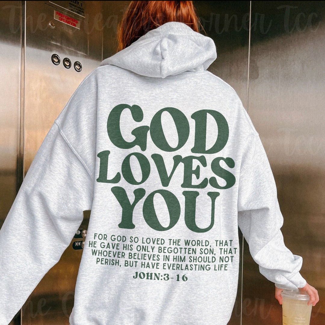 Men's Christian Hoodie Bible Verse Hoodie Christian Merch Unisex ...