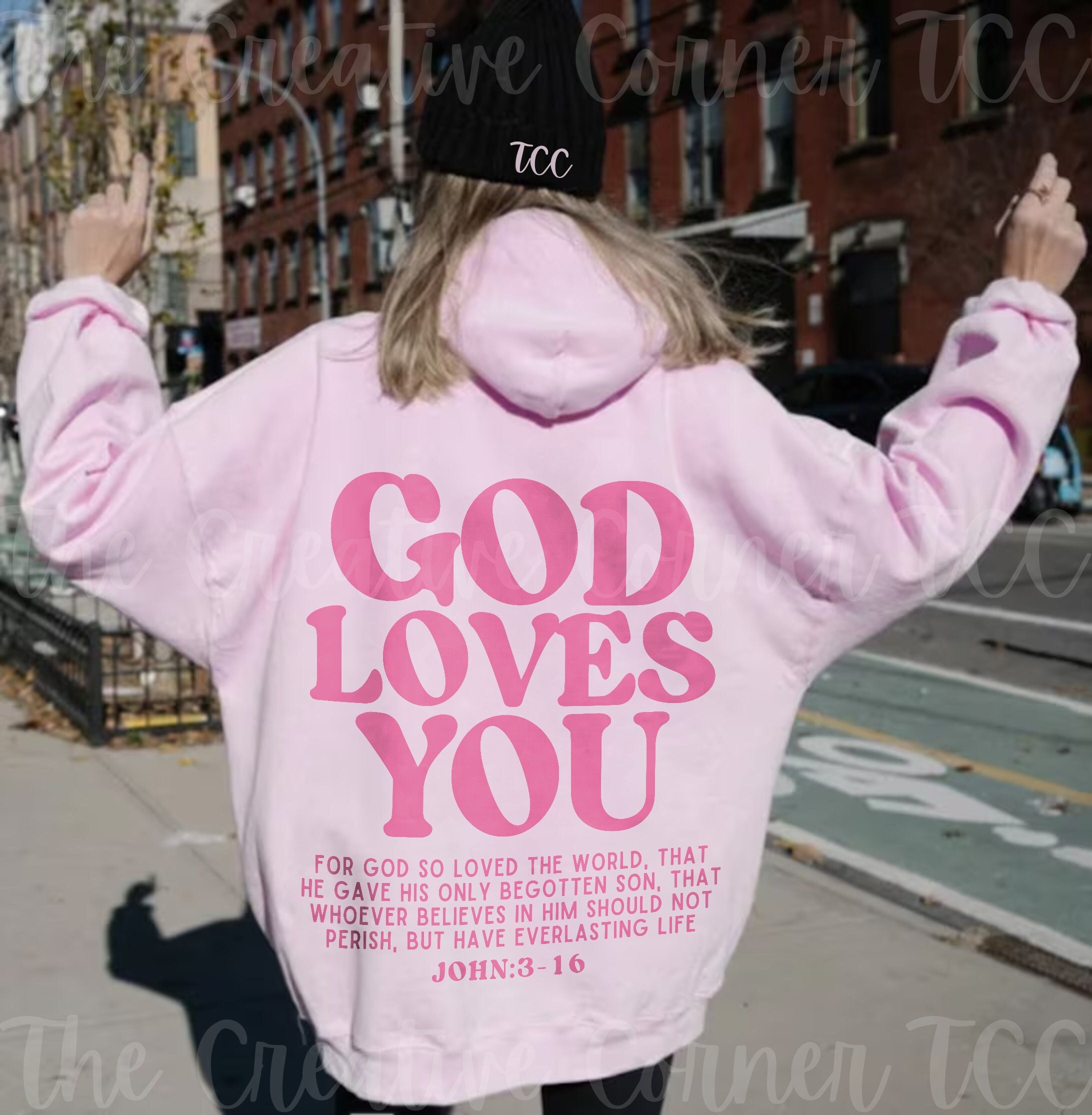 Christian Hoodie Bible Verse Hoodie Christian Merch Unisex - Etsy