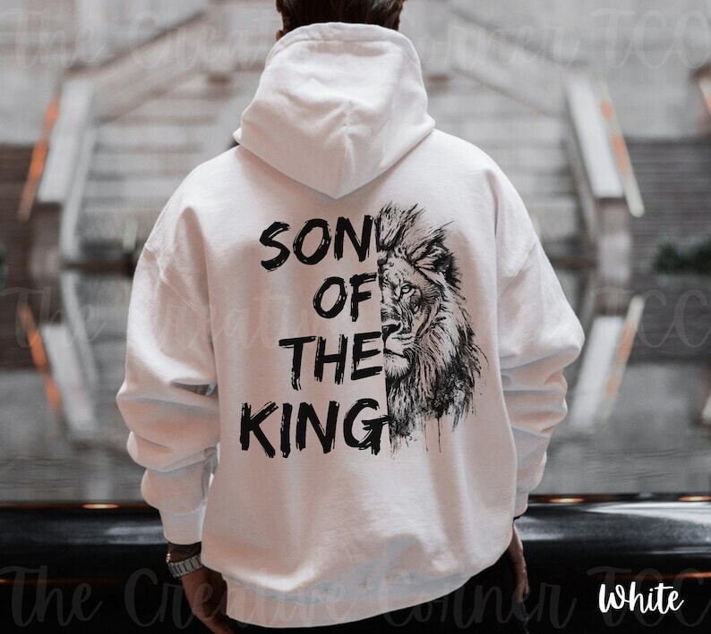 Men's Christian Hoodie Bible Verse Hoodie Christian Merch - Etsy