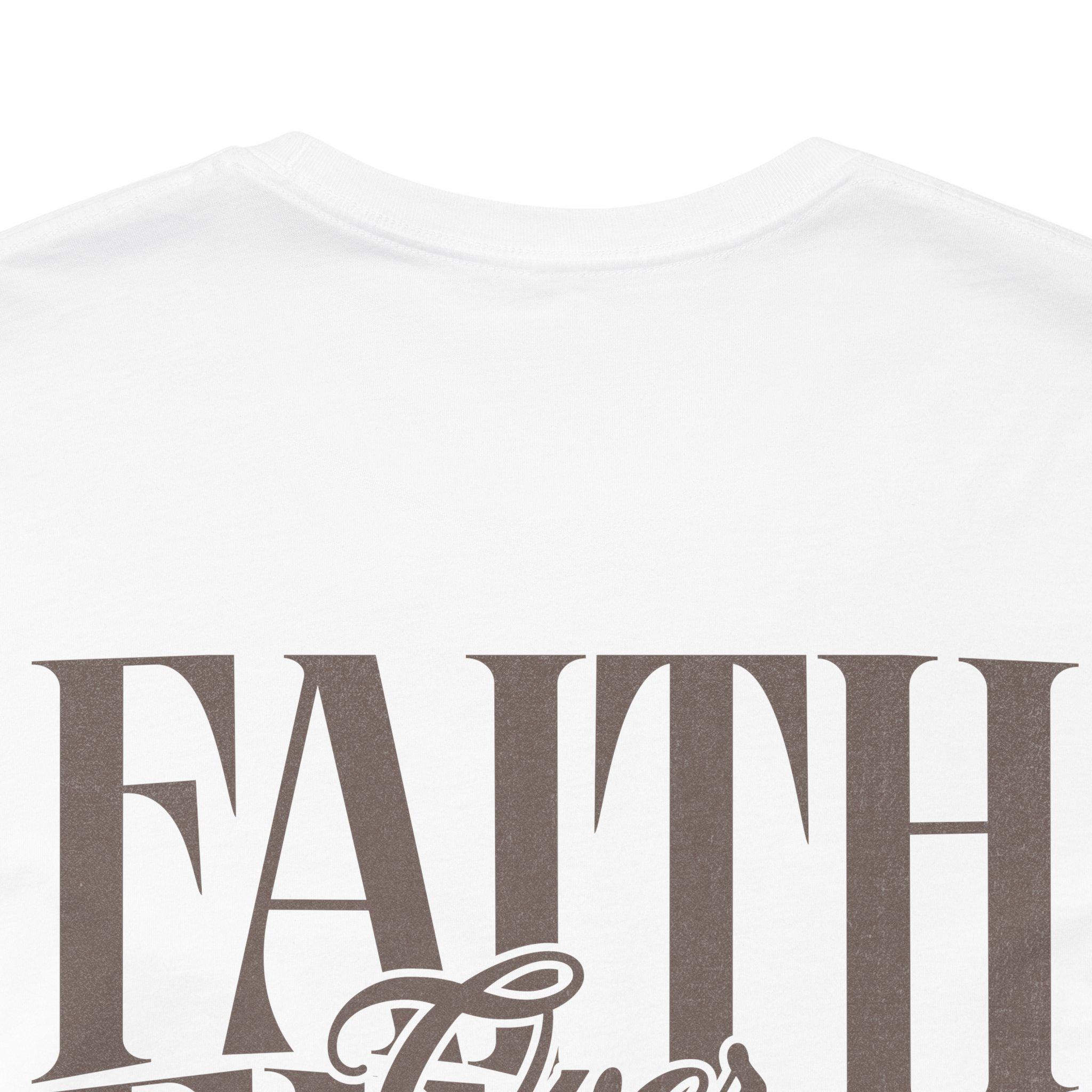 Christian Men Tshirt, Faith Over Fear Shirt, Men's T-shirts, Jesus ...