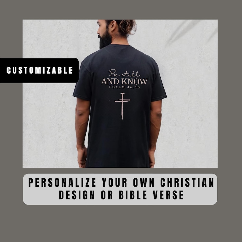 Custom Christian Shirt, Personalized Tshirt, Men Shirt, Bible Verse ...