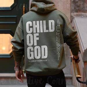 Men's Christian Hoodie, Bible Verse Hoodie, Jesus Hoodie, Christian ...