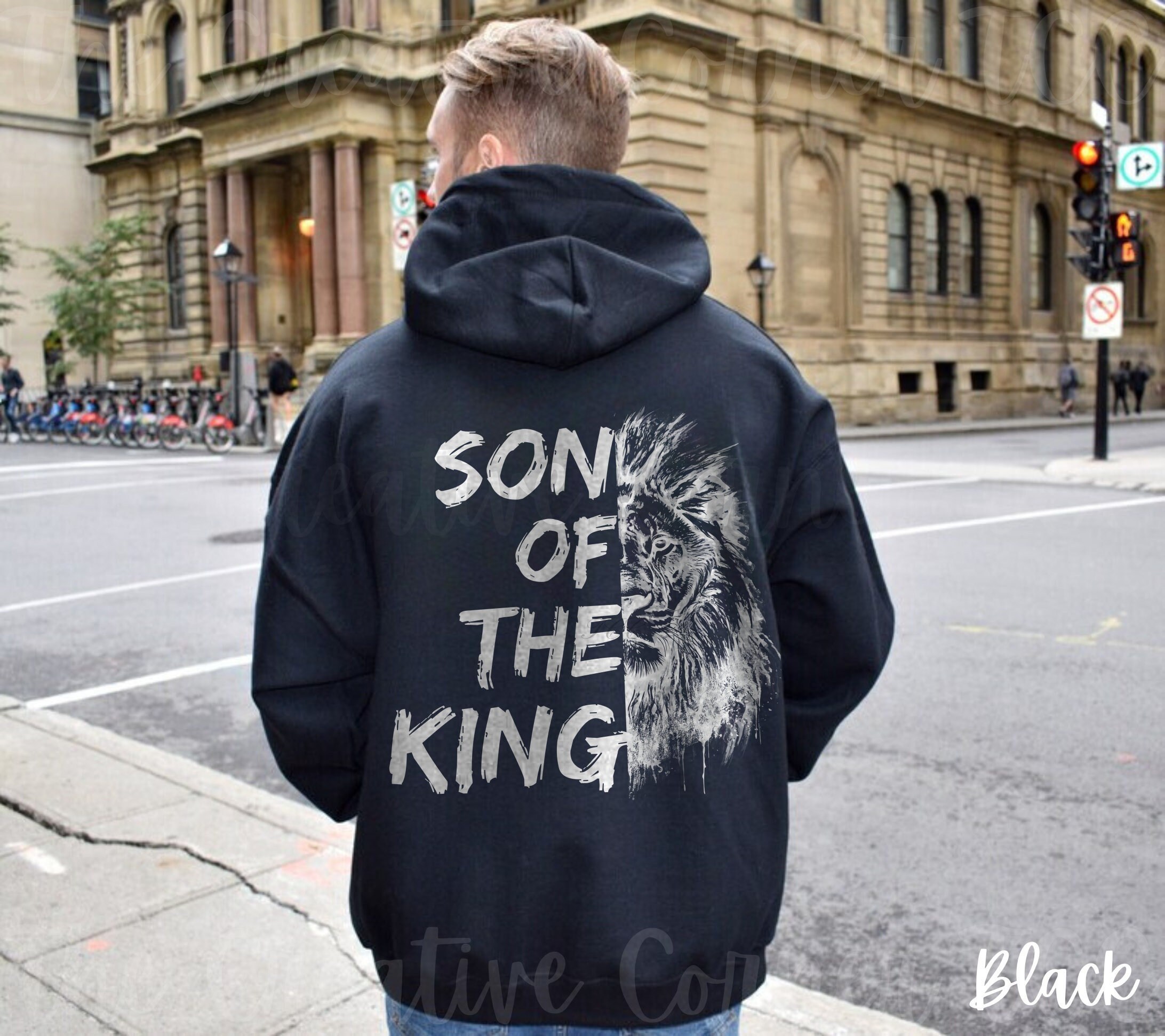 Men's Christian Hoodie Bible Verse Hoodie Christian Merch - Etsy