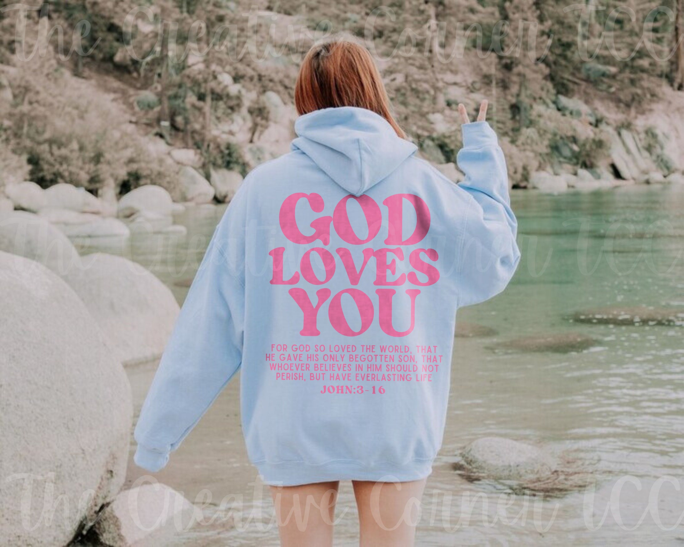Christian Hoodie Bible Verse Hoodie Christian Merch Unisex - Etsy
