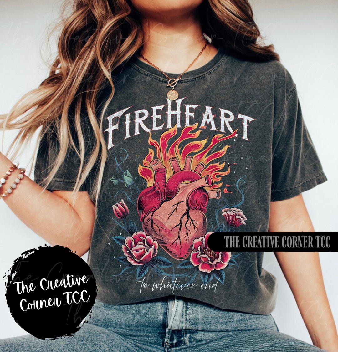 Throne of Glass Shirt, Fireheart Shirt, Throne of Glass Tshirt ...